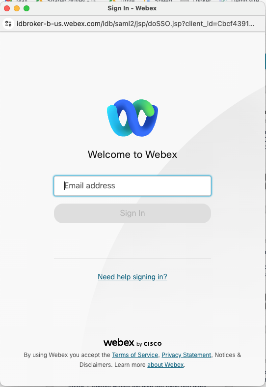 Using Webex Meetings in BasicOps – BasicOps Help Center