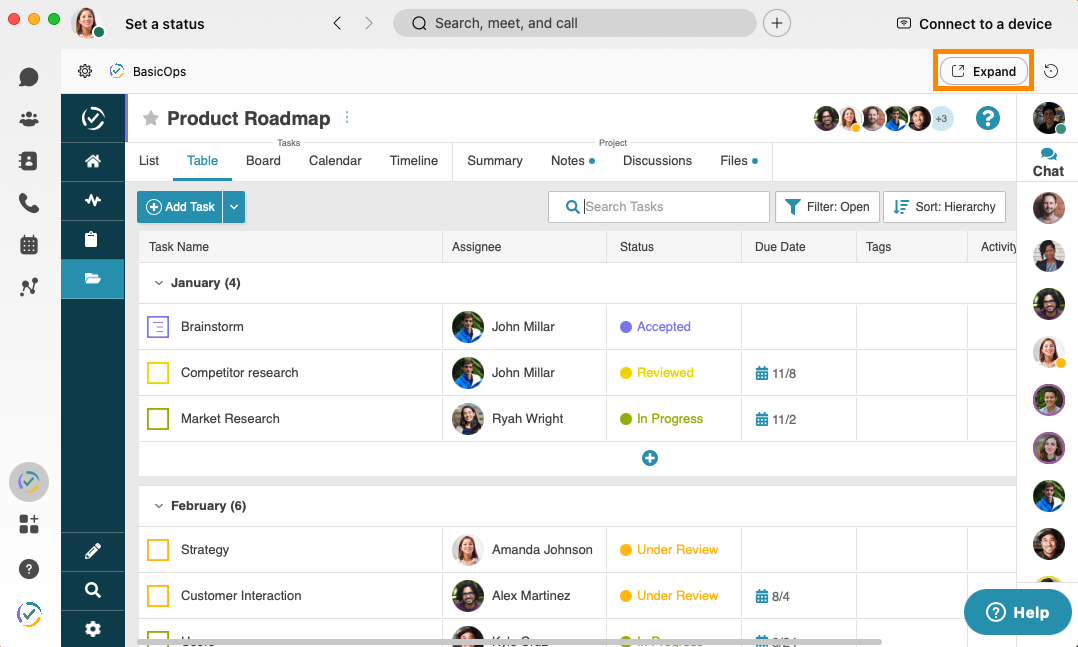 BasicOps in the Webex Sidebar – BasicOps Help Center