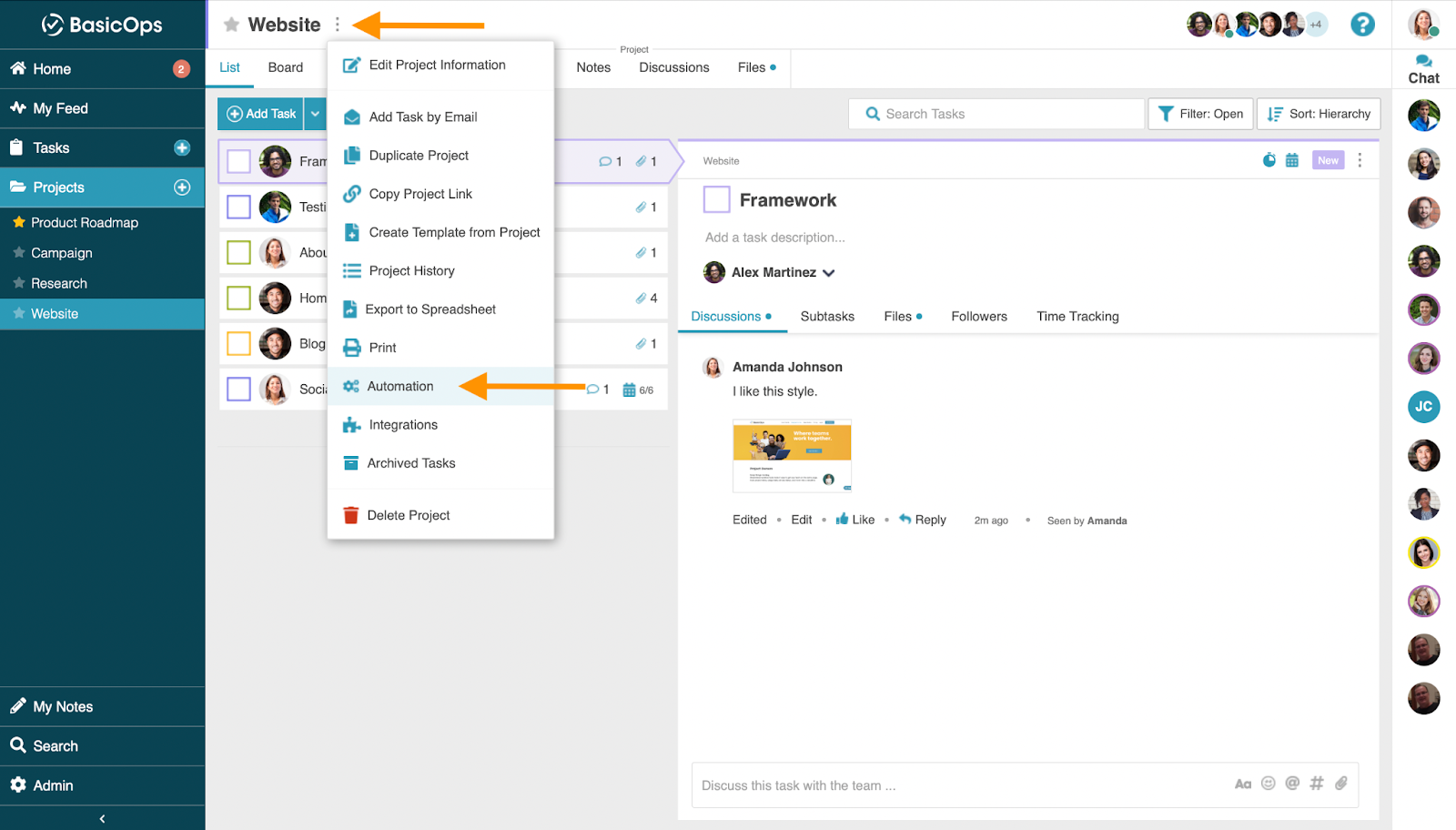 Using Automation Basicops Help Center