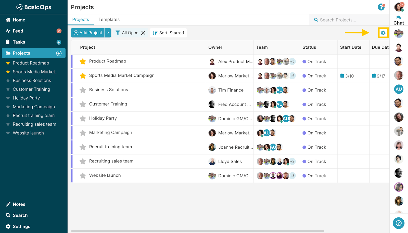 Custom Fields For Project Information Basicops Help Center