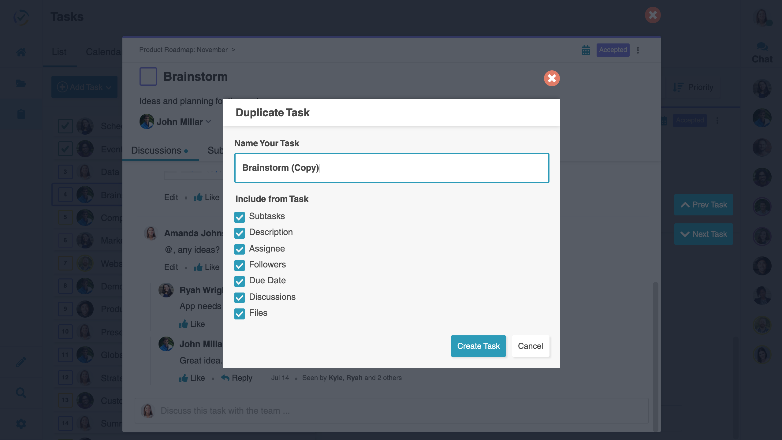 Copying a task – BasicOps Help Center