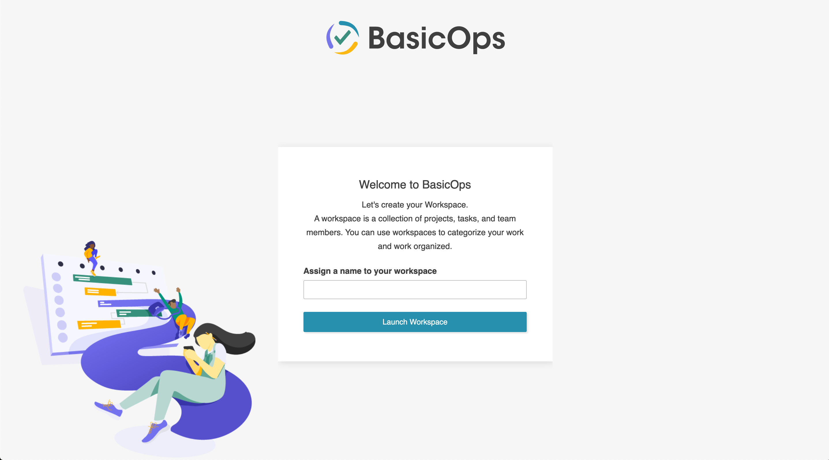 Creating a workspace – BasicOps Help Center