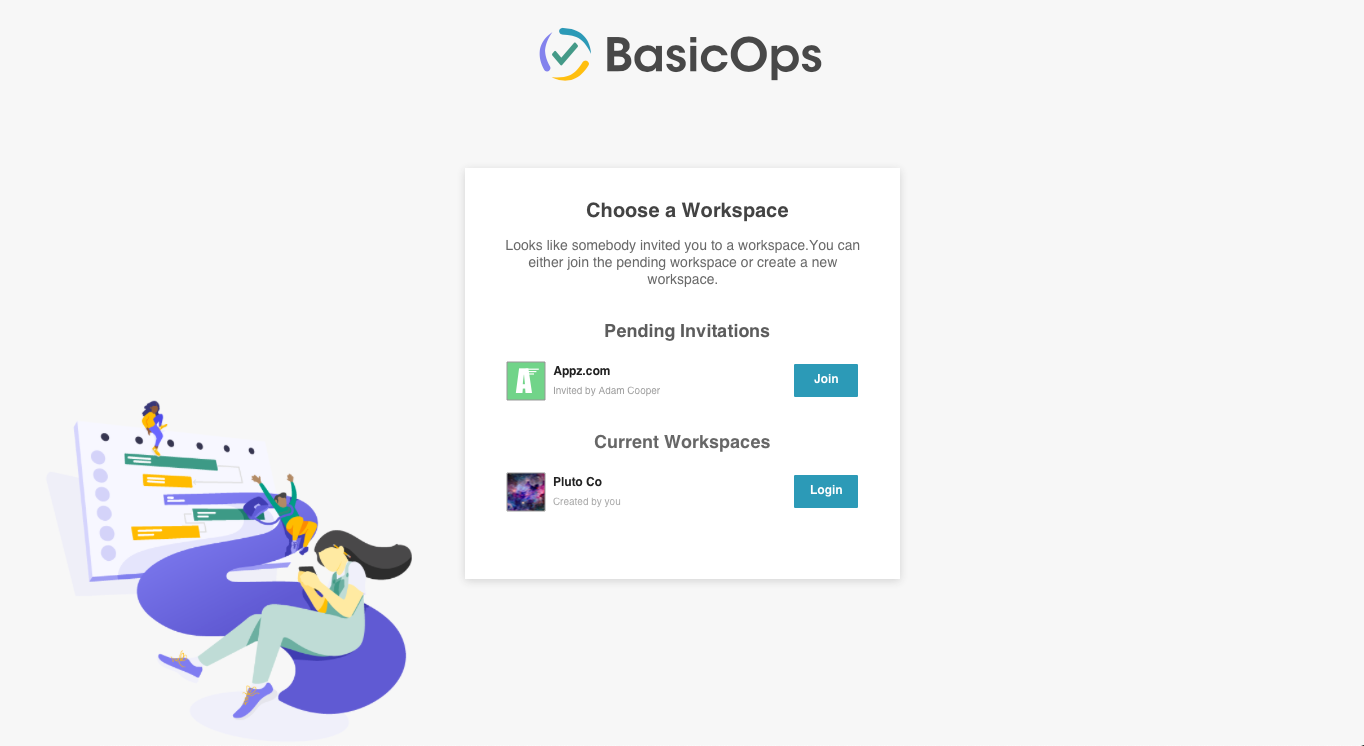 Creating a workspace – BasicOps Help Center