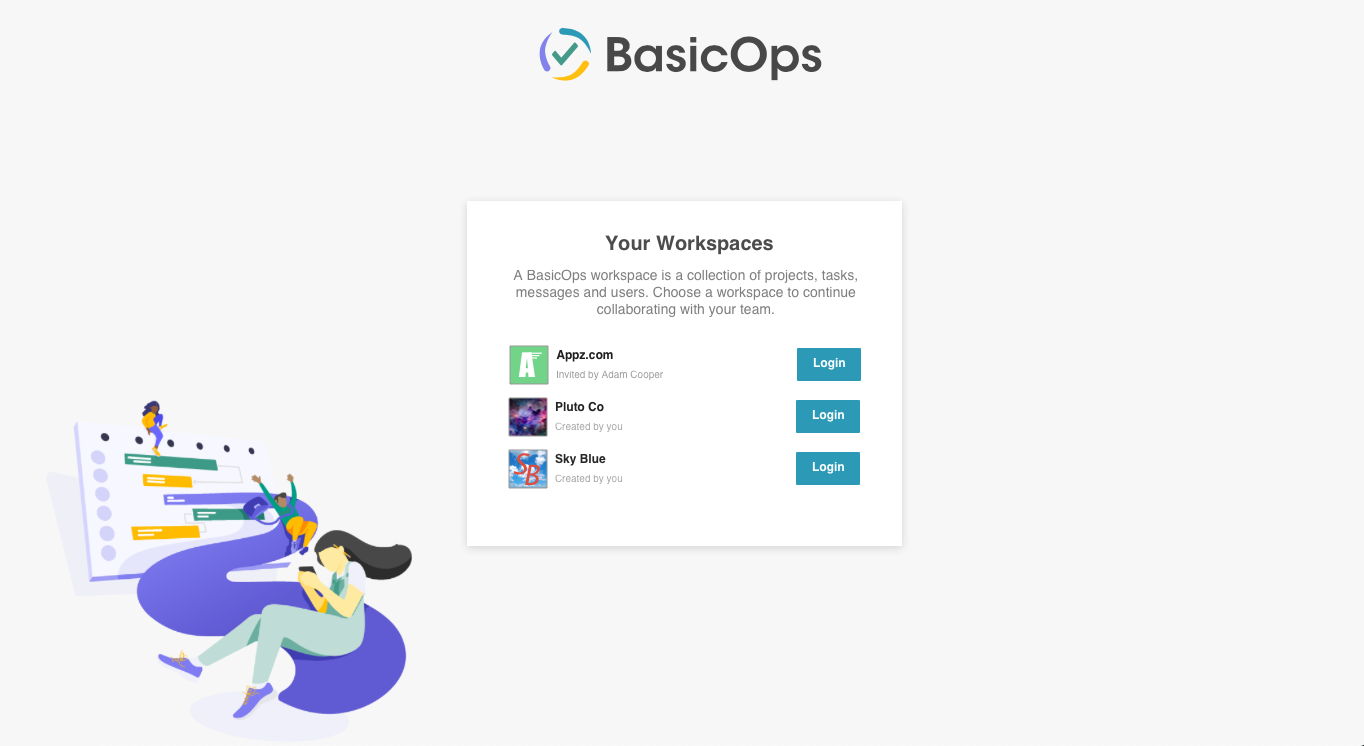 Creating a workspace – BasicOps Help Center