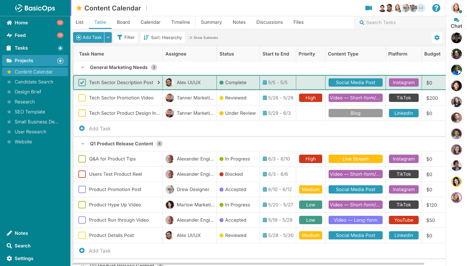 How to Setup a Content Calendar – BasicOps Help Center