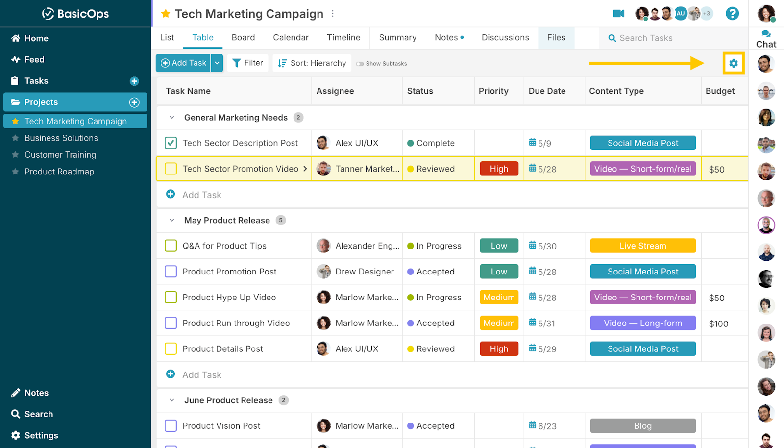 How to Setup a Content Calendar – BasicOps Help Center