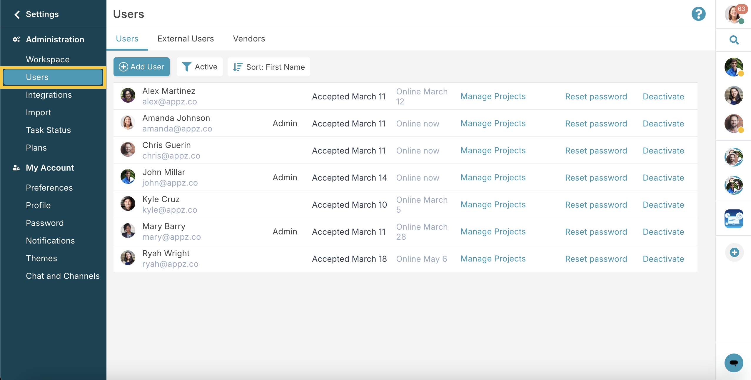 Users Overview – BasicOps Help Center