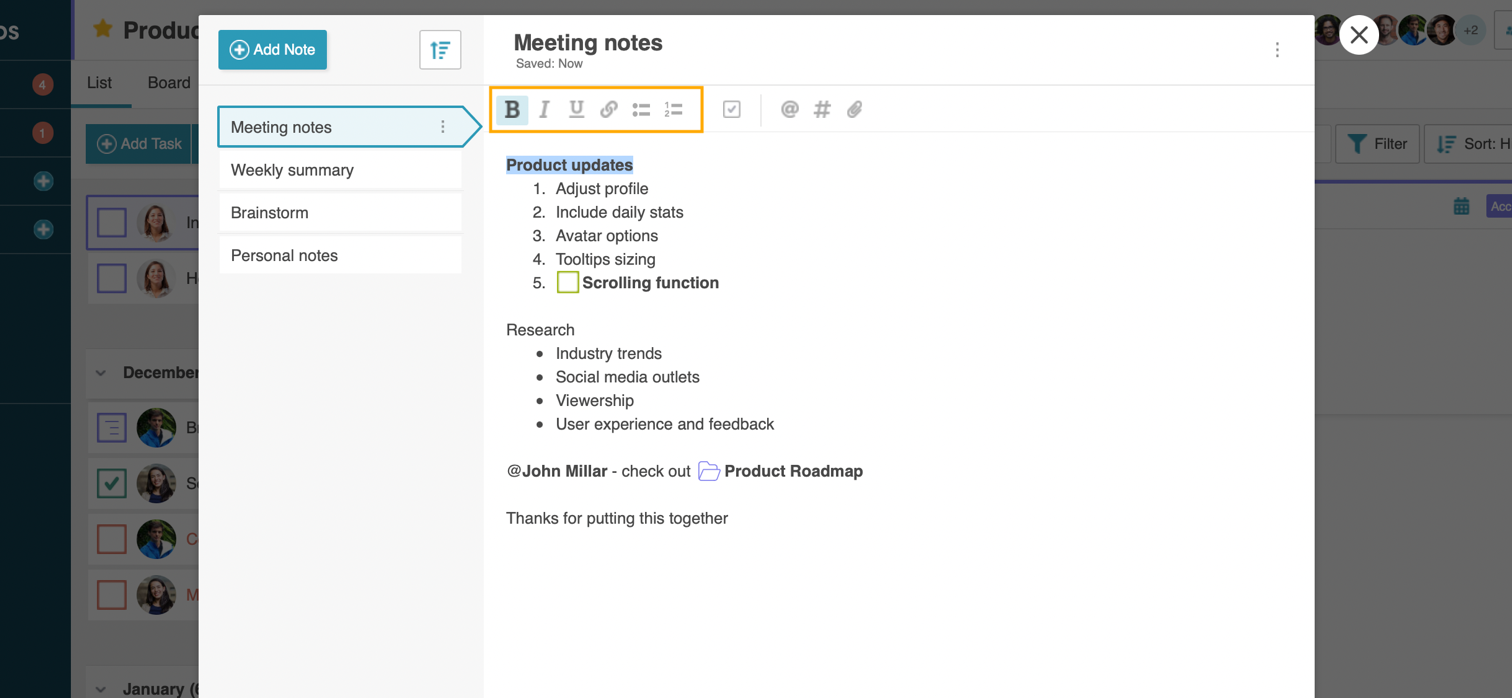 Formatting Your Note Basicops Help Center